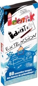 Jeu de société Identik - extension bleue - LudoVox