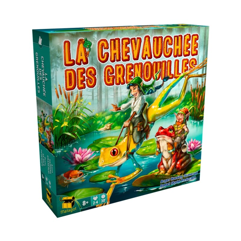 Jeu de société La chevauchée des grenouilles - LudoVox