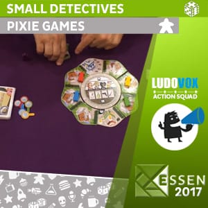 LudoVox - Essen 2017 - Small detectives - Pixie Games