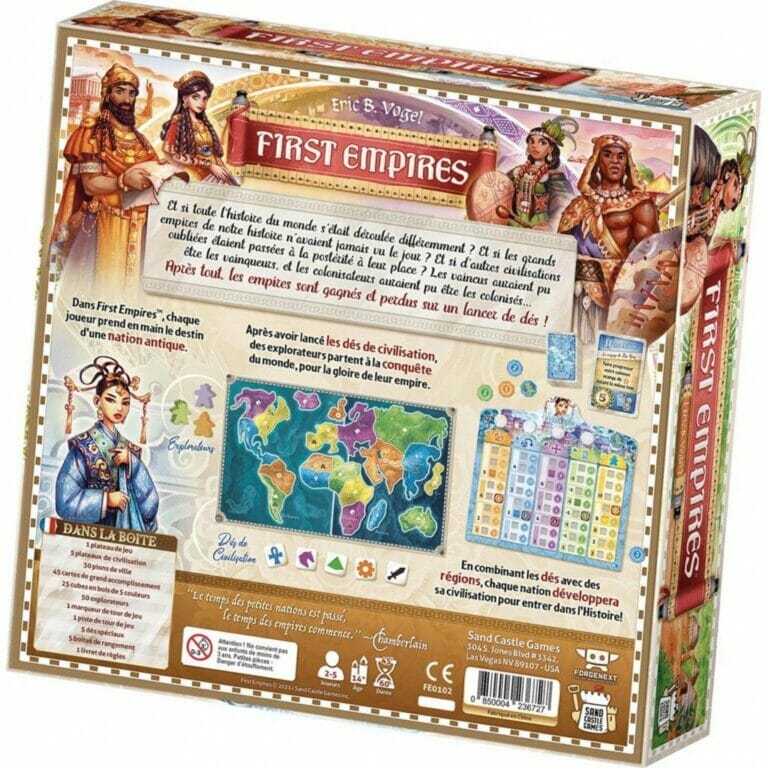 Jeu de société First Empires - LudoVox Jeu de société First Empires - LudoVox